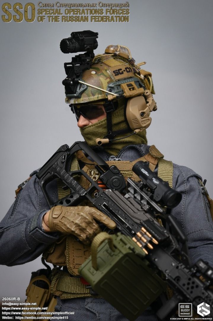(Pre-order) Easy&Simple ES 26060R-B 1/6 Russian Special Operations ...