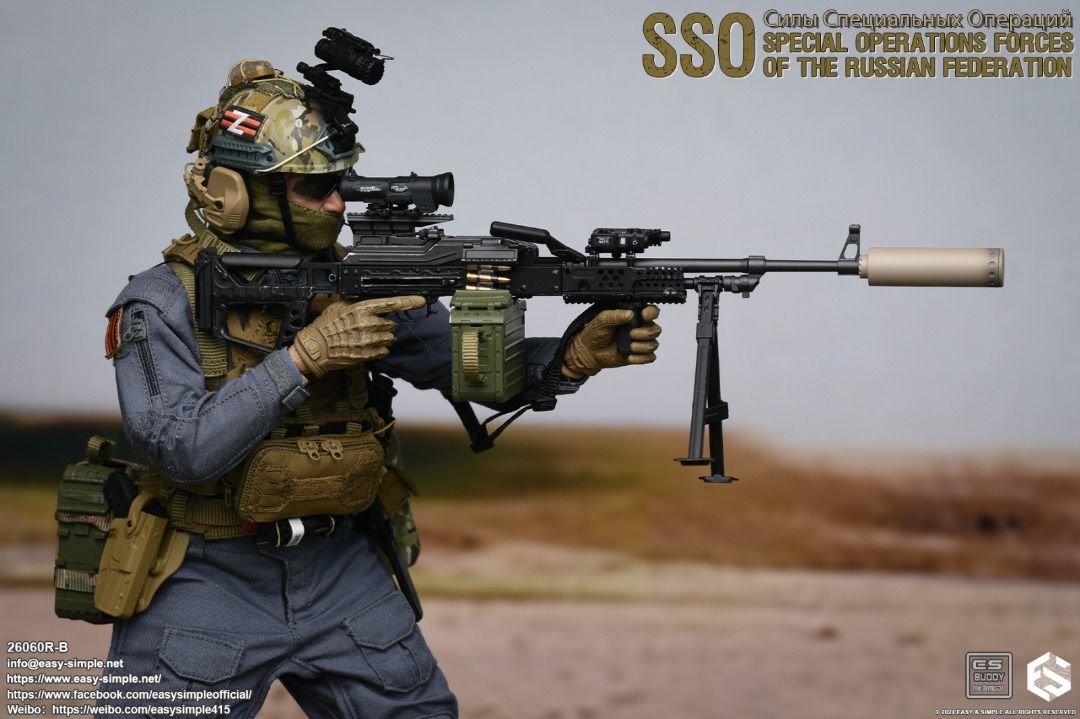 (Pre-order) Easy&Simple ES 26060R-B 1/6 Russian Special Operations ...