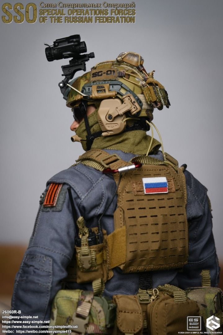 (Pre-order) Easy&Simple ES 26060R-B 1/6 Russian Special Operations ...