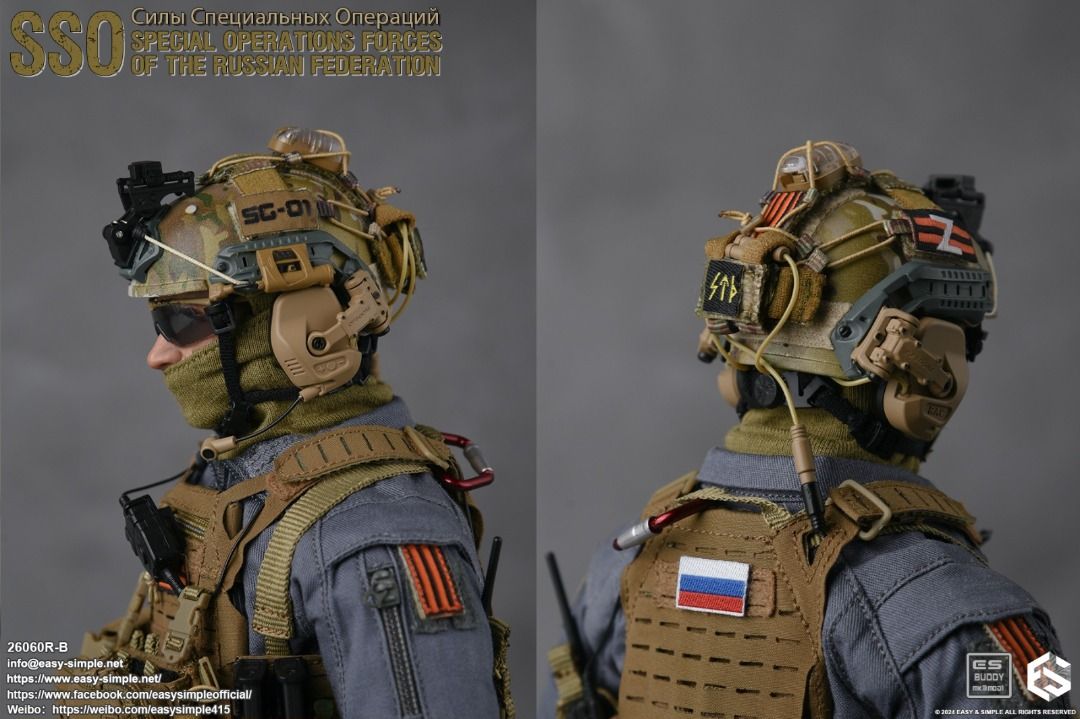 (Pre-order) Easy&Simple ES 26060R-B 1/6 Russian Special Operations ...