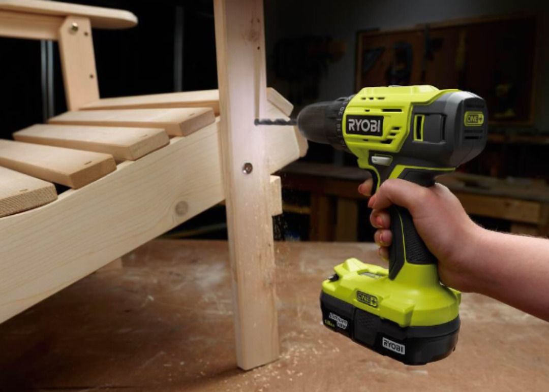 RYOBI P215 18V Lithium-Ion Cordless 1/2 in. Drill/Driver (tool only ...
