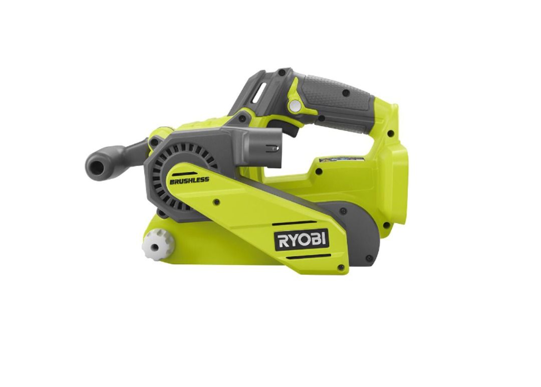 RYOBI P450 18-Volt Cordless Brushless 3 in. x 18 in. Belt Sander (Tool ...