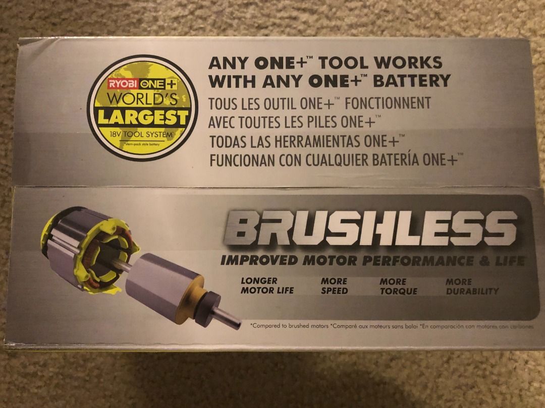 RYOBI P450 18-Volt Cordless Brushless 3 in. x 18 in. Belt Sander (Tool ...
