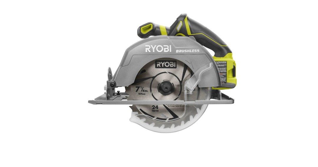 RYOBI P508 Cordless Brushless 7-1/4 in. Circular Saw (Tool Only ...