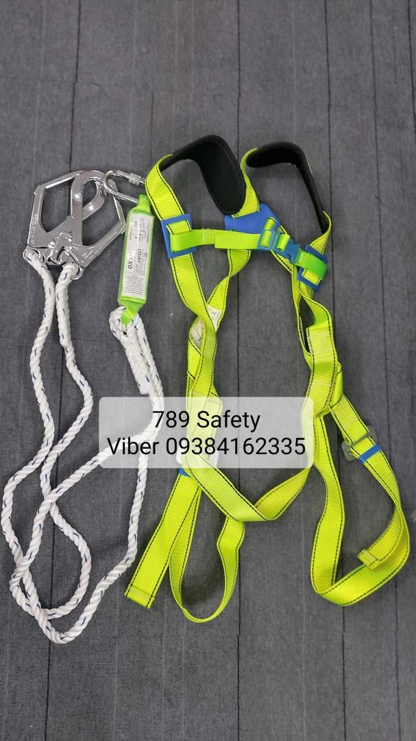 Safety Harness Full Body, Commercial & Industrial, Construction ...