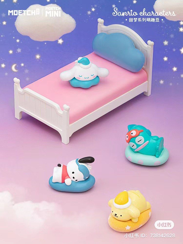 Sanrio Moetch mini Hangyodon 萌粒 甜梦系列 丑鱼, Hobbies & Toys, Toys & Games ...