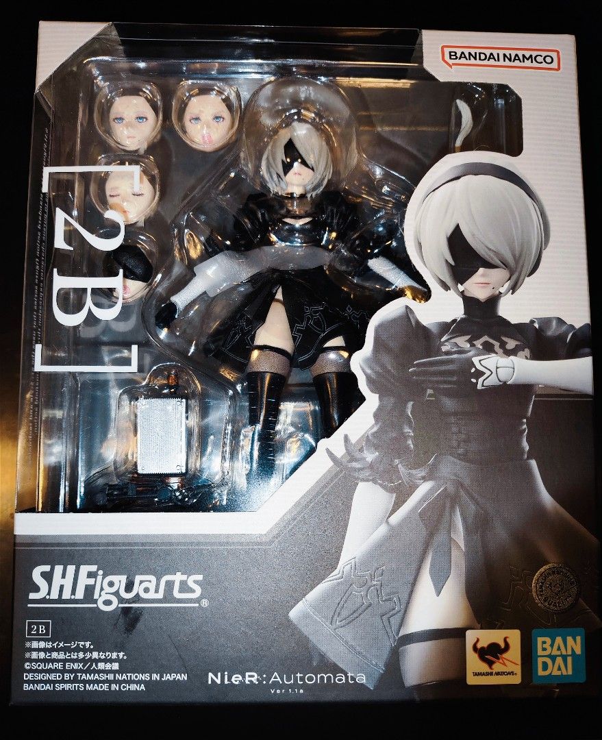 SHF 2B Nier Automata Figure, Hobbies & Toys, Toys & Games on Carousell
