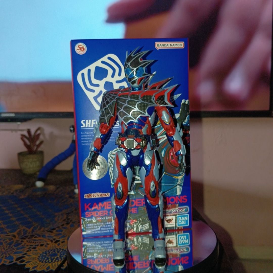 SHF Kamen Rider Demons Spider Genome not Revice Build Shodo Evil Jeane ...