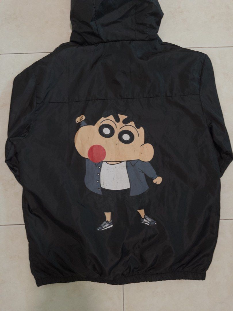 shinchan windbreaker, Women's Fashion, Coats, Jackets and Outerwear on ...