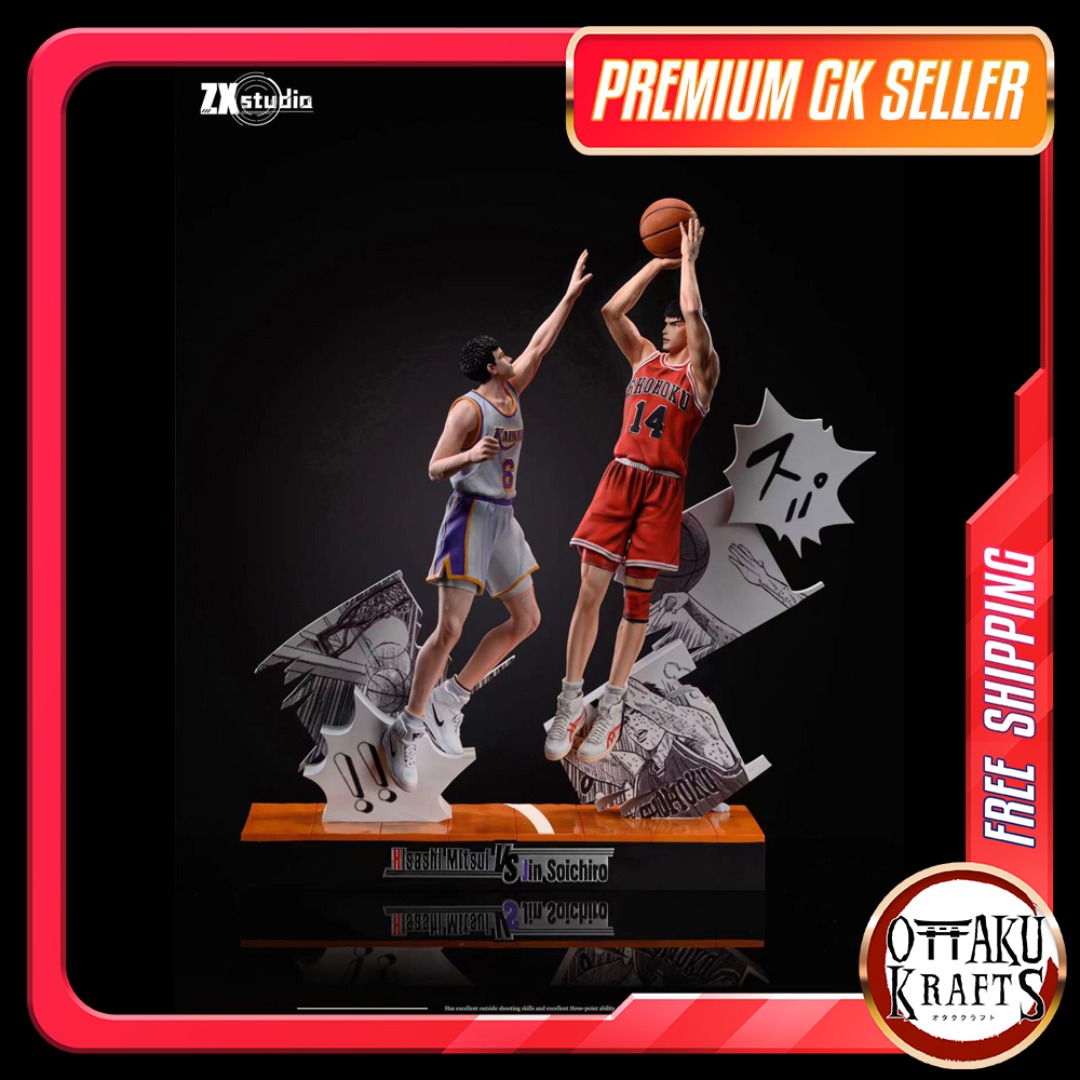 Slam Dunk | Mitsui Hisashi X Jin Soichiro X Minoru Matsumoto | Zx ...