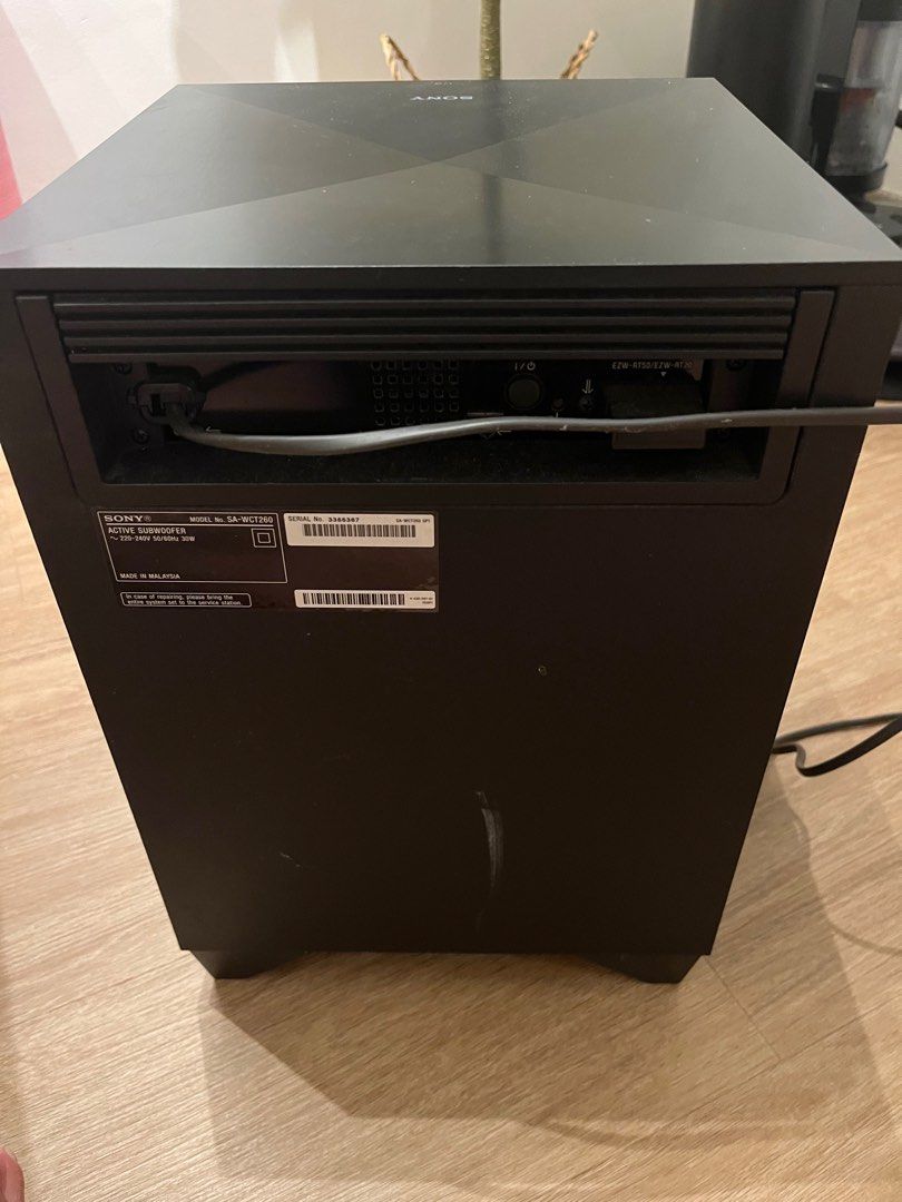 Sony Active Subwoofer, Audio, Soundbars, Speakers & Amplifiers on Carousell