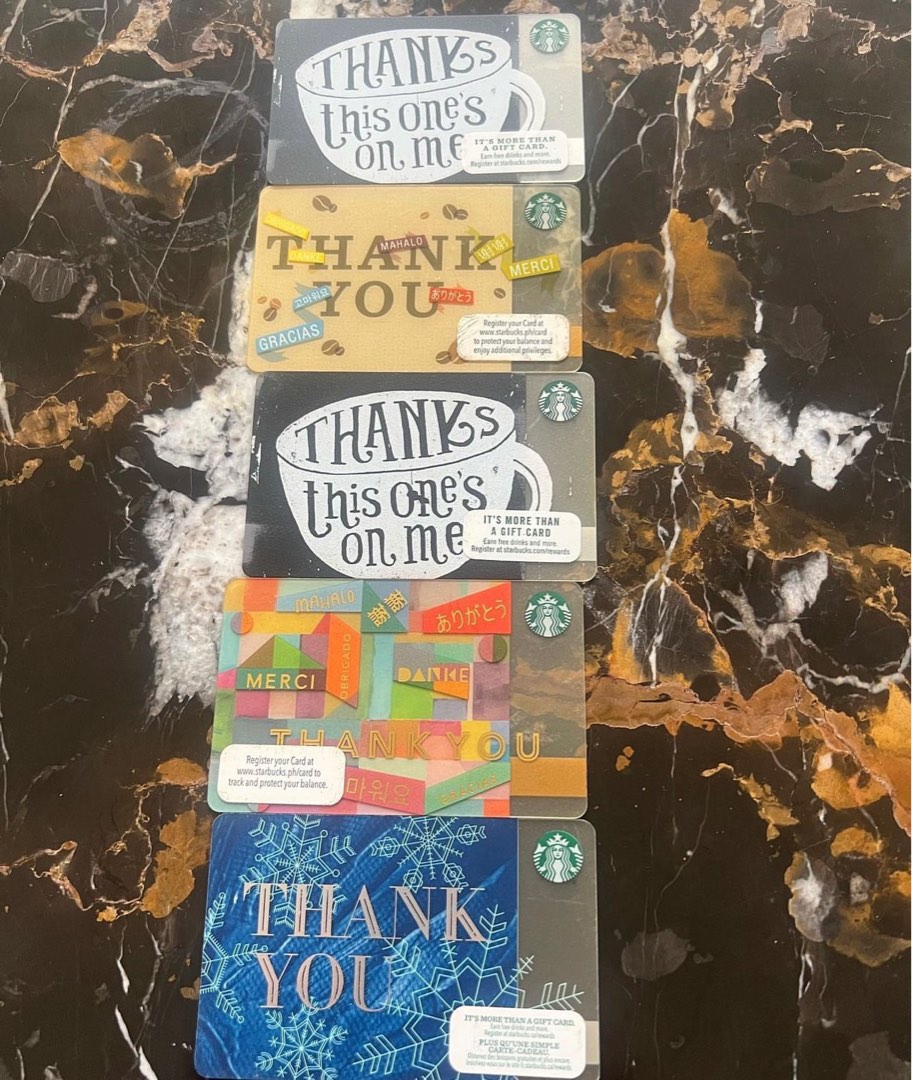 Starbucks cards, Video Gaming, Gaming Accessories, Game Gift Cards ...