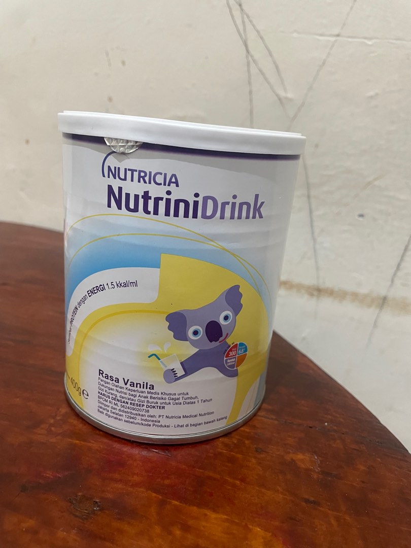 susu formula tinggi kalori merk NUTRICIA NUTRINIDRINK 400gr, Bayi ...