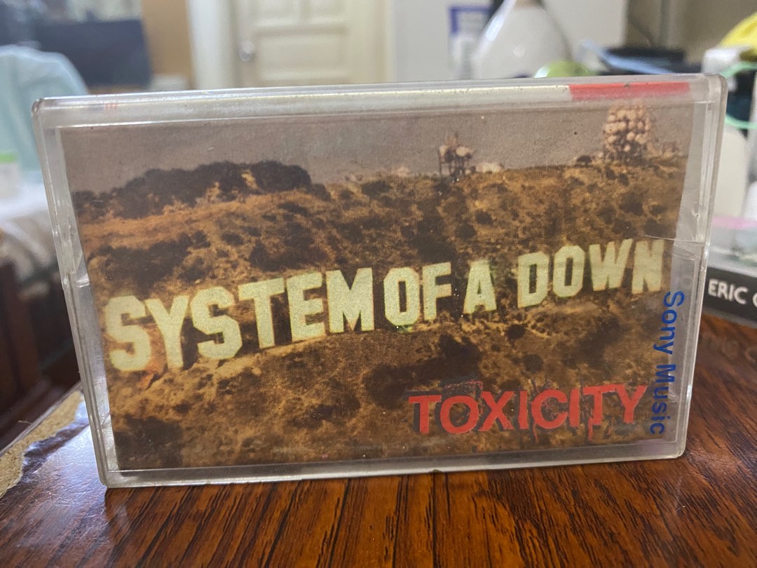 SYSTEM OF A DOWN TOXICITY - Rare Philippine CASSETTE TAPE Album Music ...