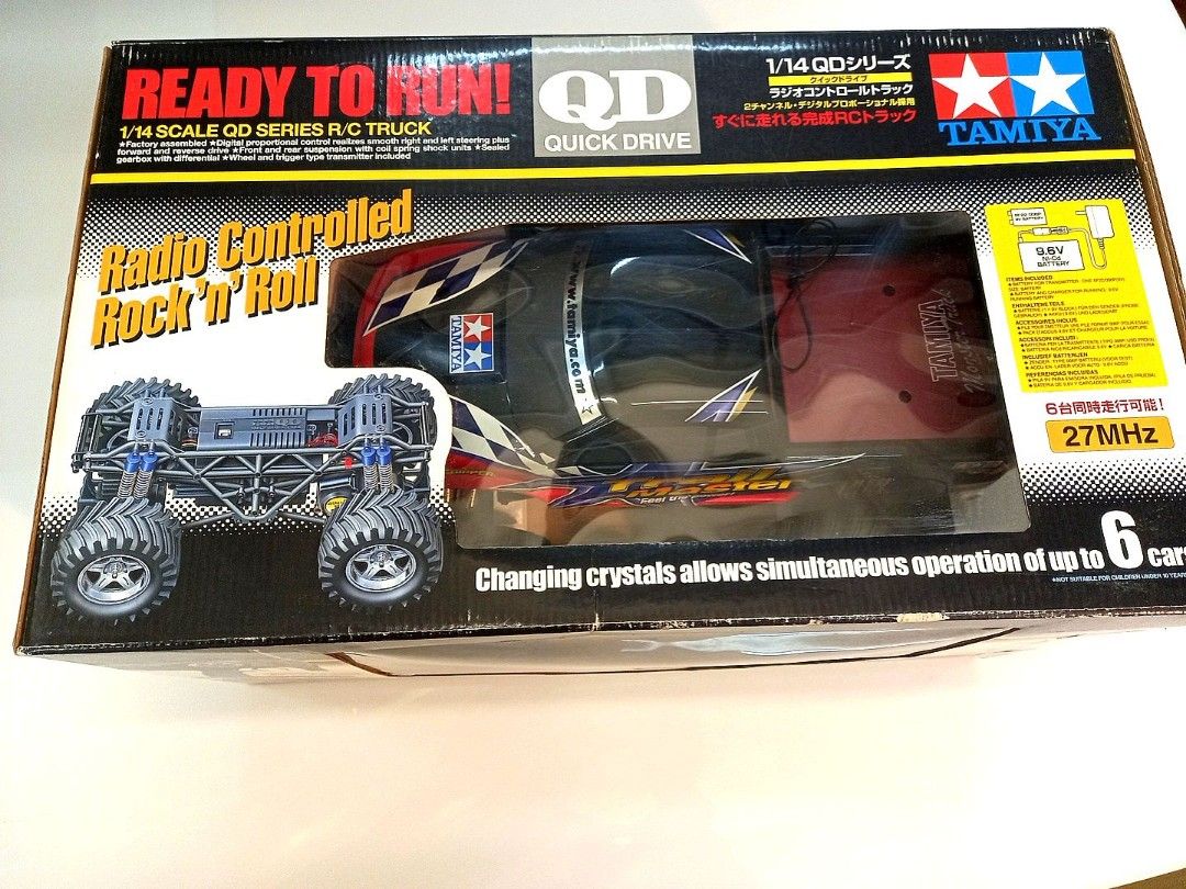 Tamiya R/C TRAIL MASTER 1/10 2WD R-T-R Quick Drive Factory-Finished ...
