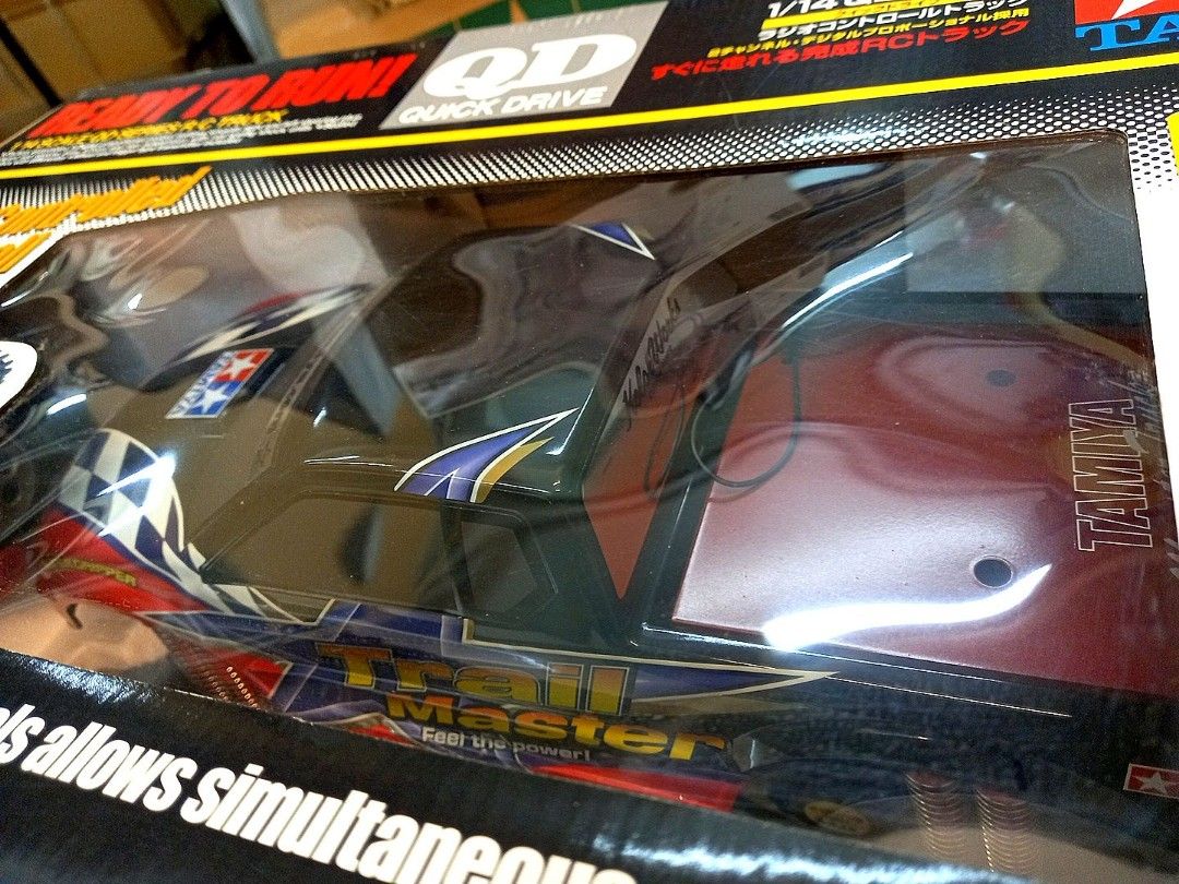 Tamiya R/C TRAIL MASTER 1/10 2WD R-T-R Quick Drive Factory-Finished ...