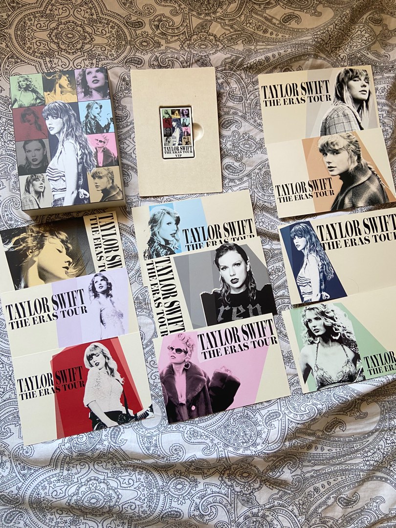 Taylor Swift Eras Tour Pin, Postcards, and Box Set, Everything Else ...