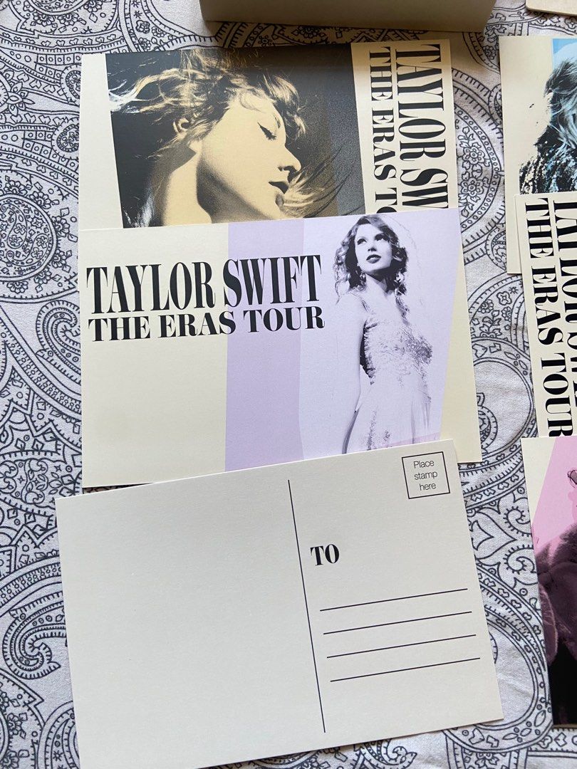 Taylor Swift Eras Tour Pin, Postcards, and Box Set, Everything Else ...