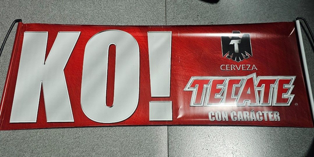 Tecate Pull-out Banner Manny Pacquiao Vs Ricky Hatton May 2nd , 2009 ...