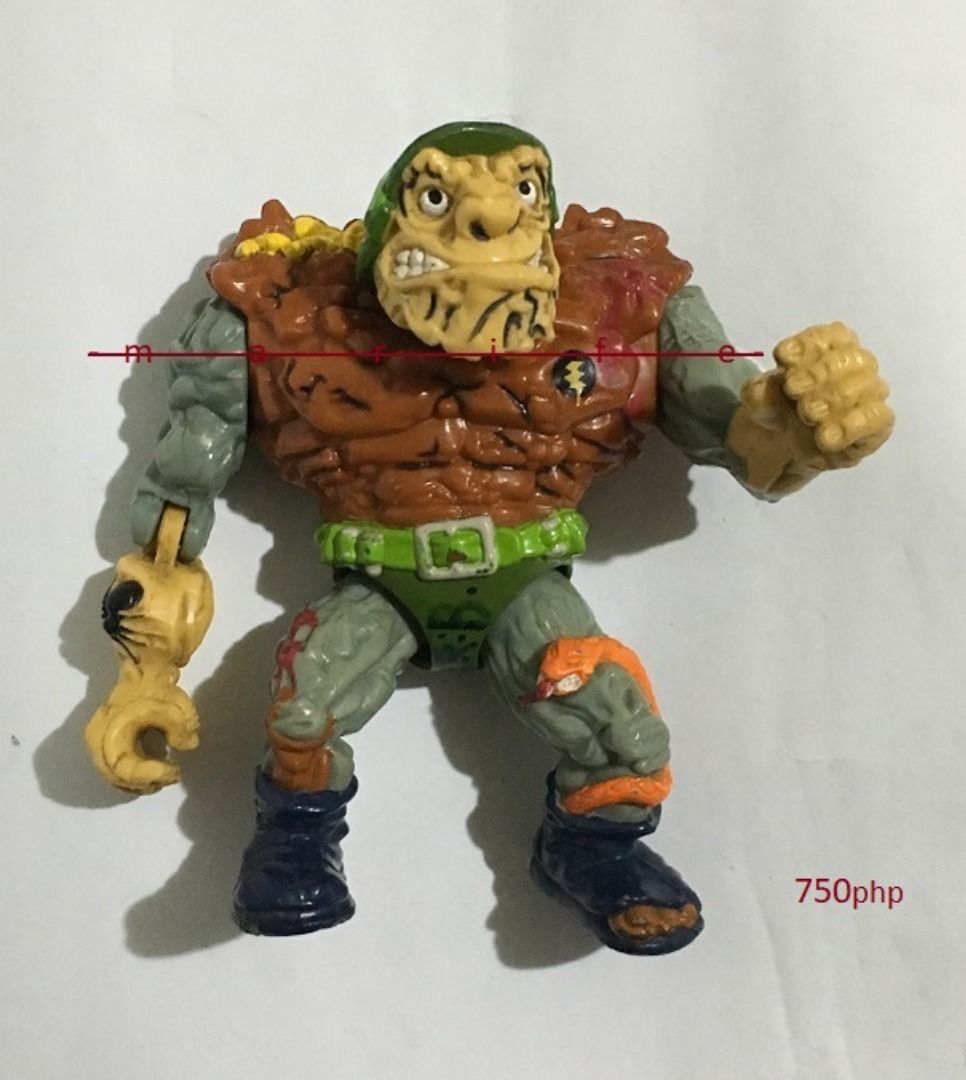 TMNT TEENAGE MUTANT NINJA TURTLES 1989 GENERAL TRAGG action figure VT ...
