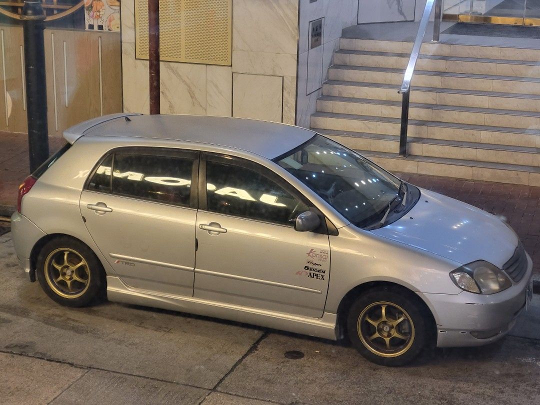 Toyota Corolla RunX Z 6MT 1.8 ZZE123 VVTL-i 2ZZ-GE Manual, 車 , 車輛放售 ...