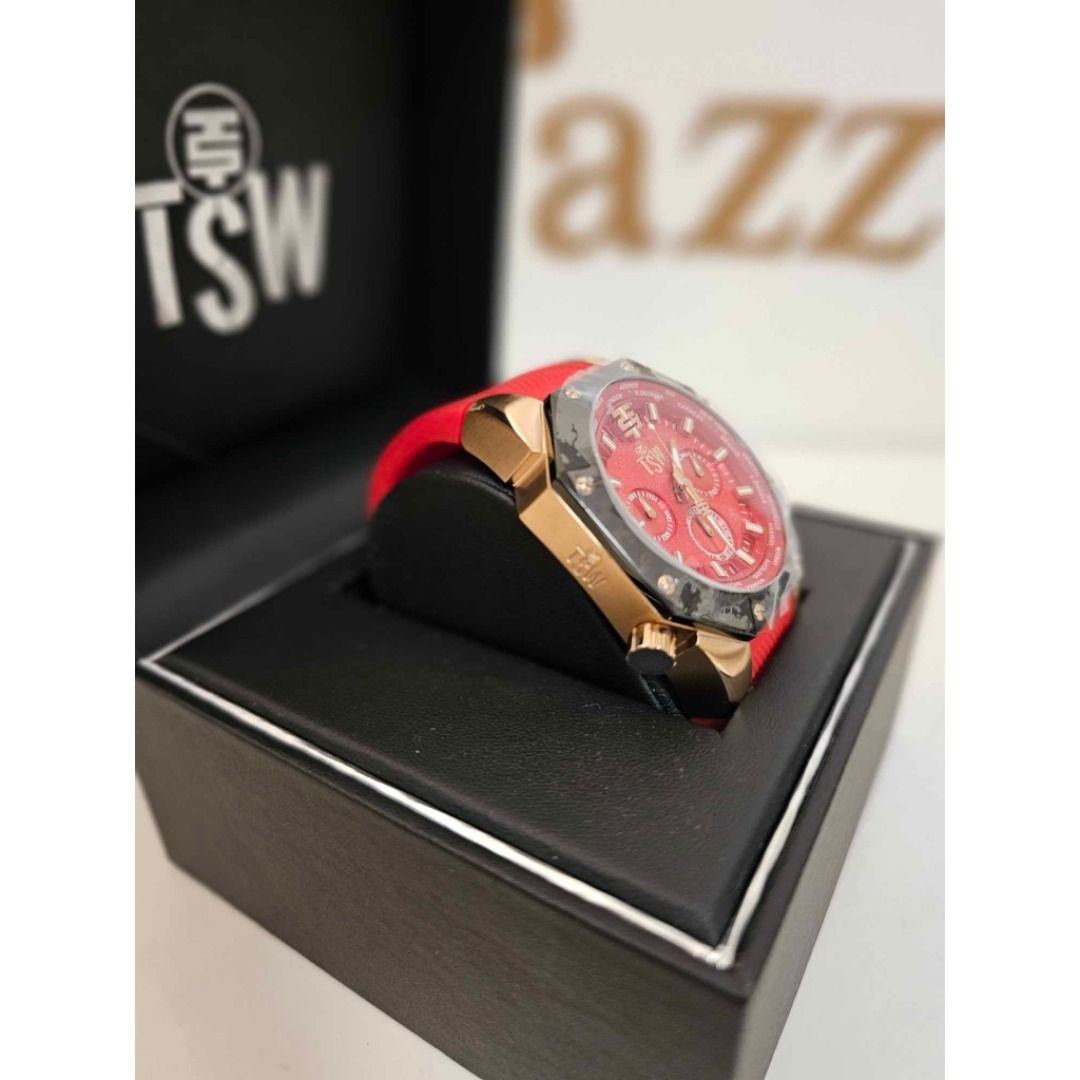 TSW Technosport Watch Aviation for Men Red, Men's Fashion, Watches ...