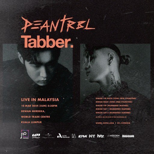 WTS DEAN x TABBER LIVE IN MALAYSIA | 10th March 2024, Tickets ...