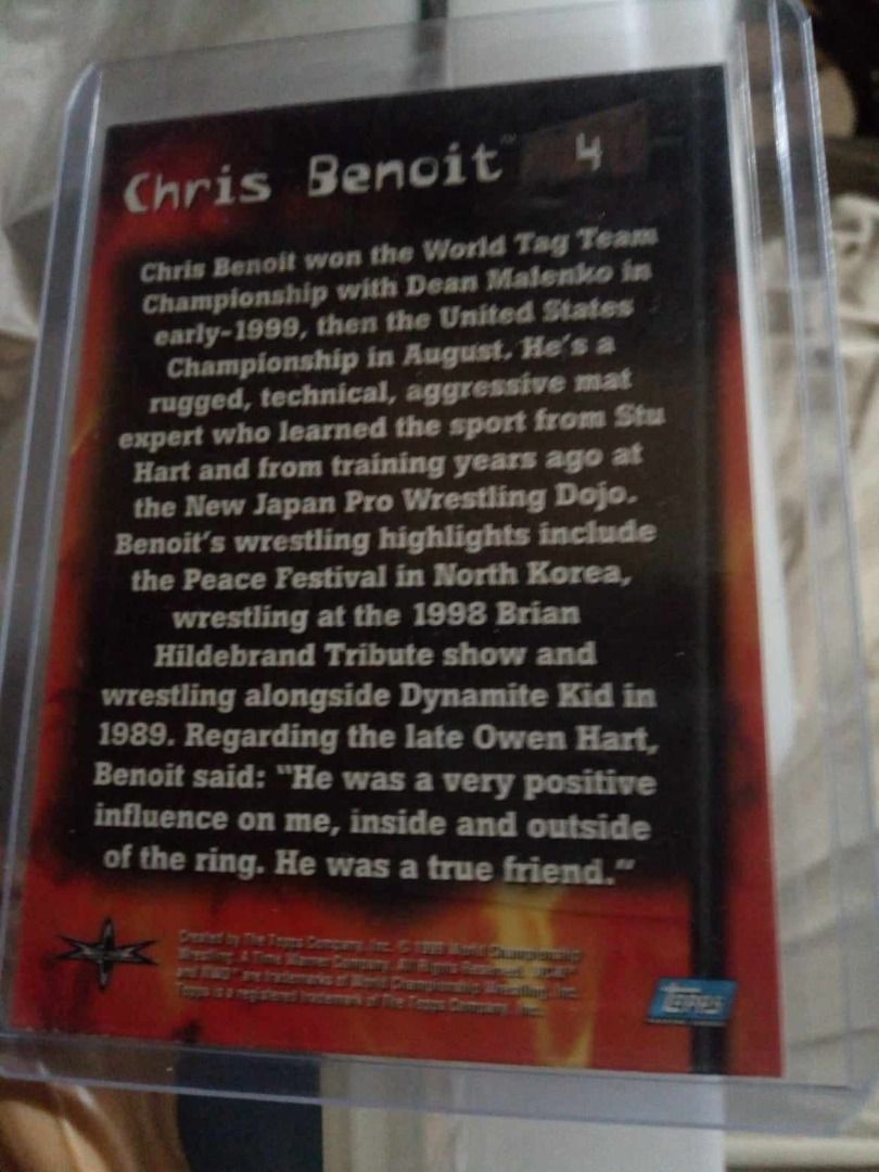 WWE Chris Benoit Collectibles Set, Hobbies & Toys, Memorabilia ...