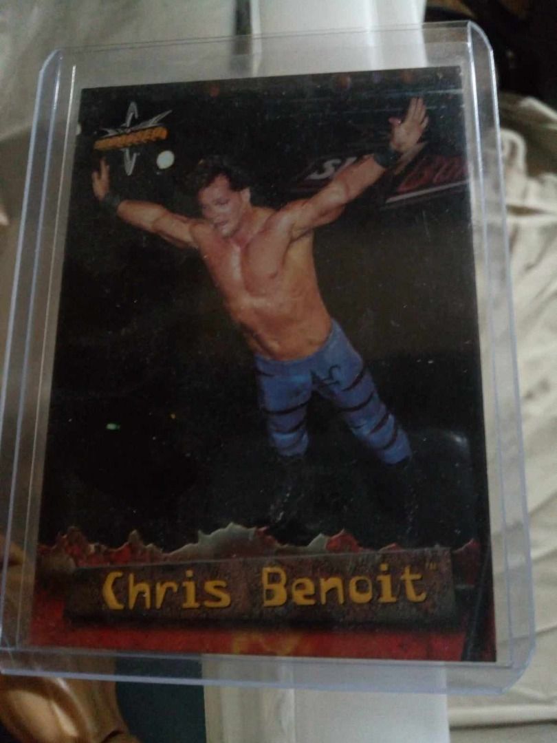 WWE Chris Benoit Collectibles Set, Hobbies & Toys, Memorabilia ...