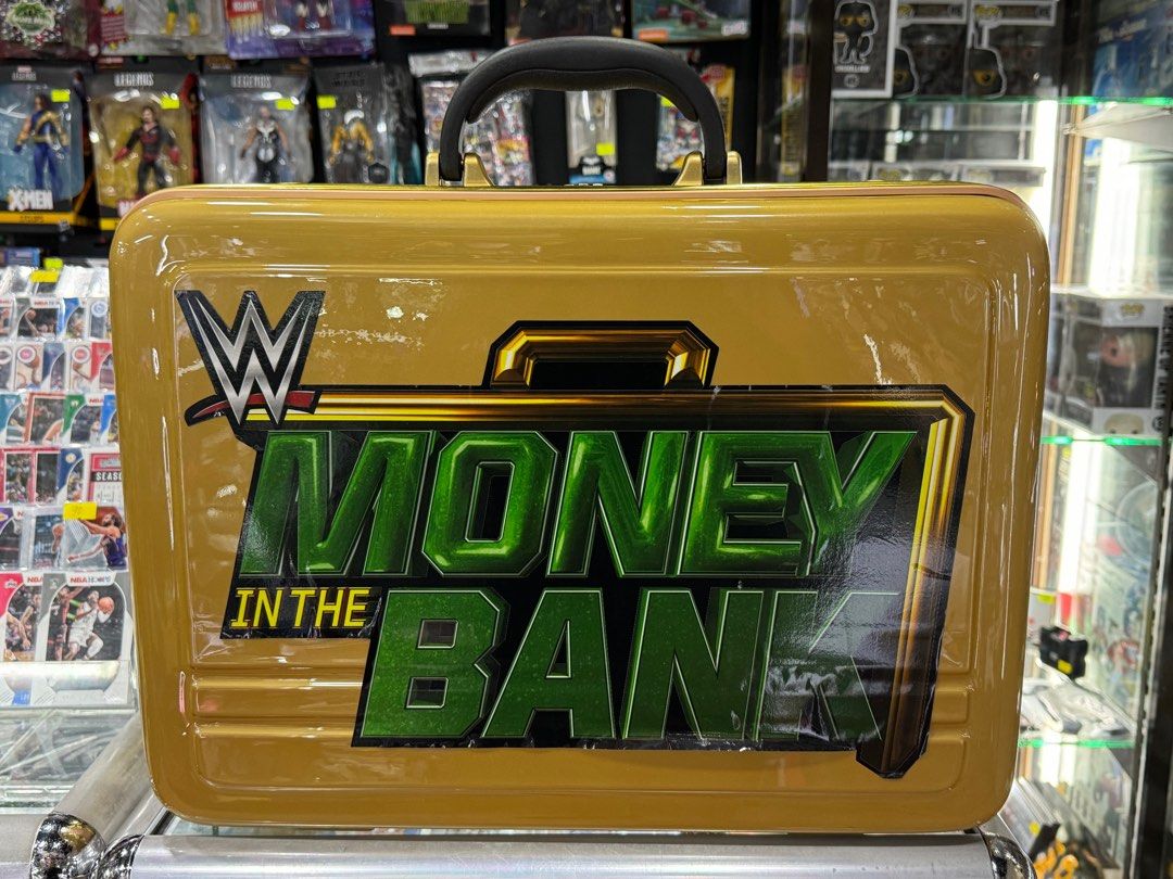 WWE MONEY IN THE BANK Briefcase (Lifesized), Hobbies & Toys, Toys ...