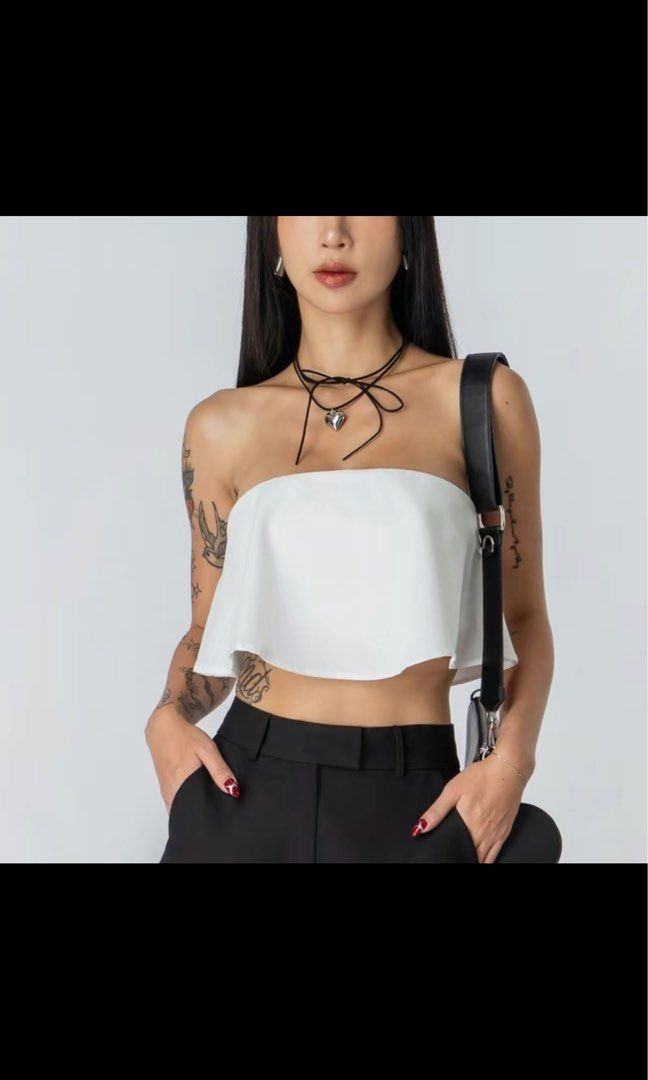 YHF With the Flow Top V2 (White), Women's Fashion, Tops, Sleeveless on ...