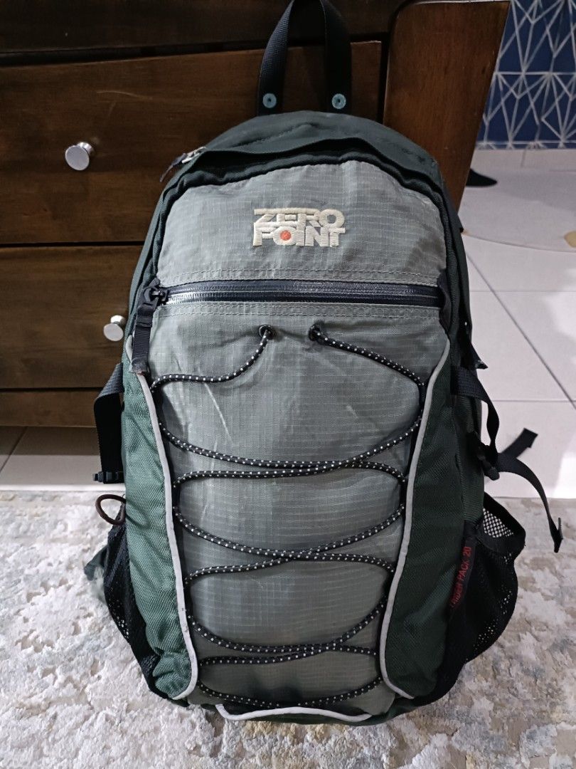 Zero Point Backpack, Men's Fashion, Bags, Backpacks on Carousell