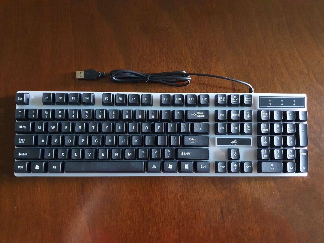 Zeus K001 Gaming Keyboard & Mouse Bundle, Computers & Tech, Parts ...