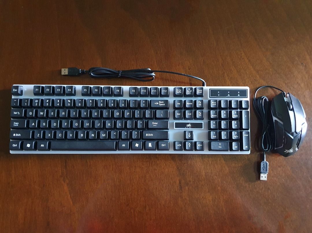 Zeus K001 Gaming Keyboard & Mouse Bundle, Computers & Tech, Parts ...