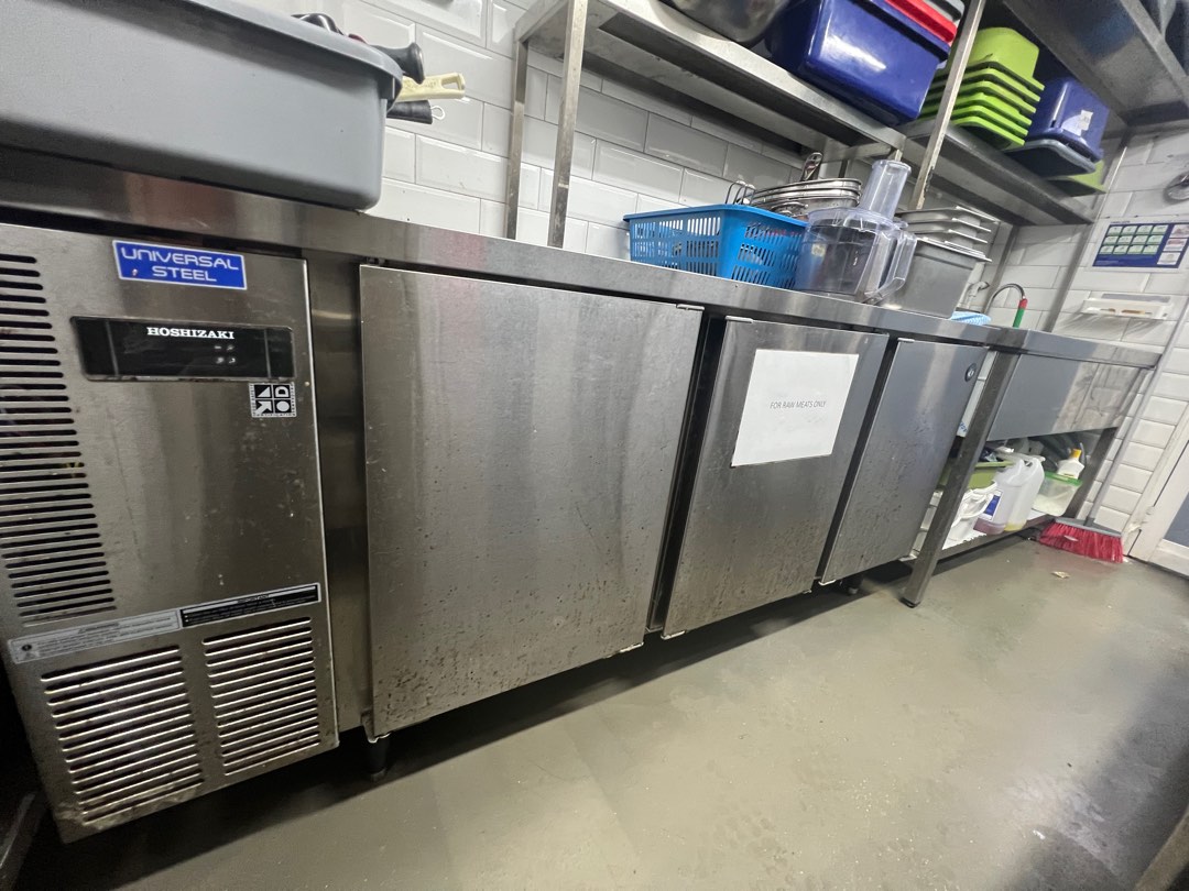 3 Door Countertop chiller with attached rack, TV & Home Appliances ...