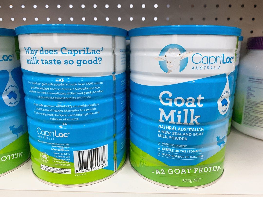 現貨 澳洲Caprilac 全脂即溶山羊奶粉 1kg/1000g袋裝 800g/罐裝 Full Cream Goat Milk Powder ...