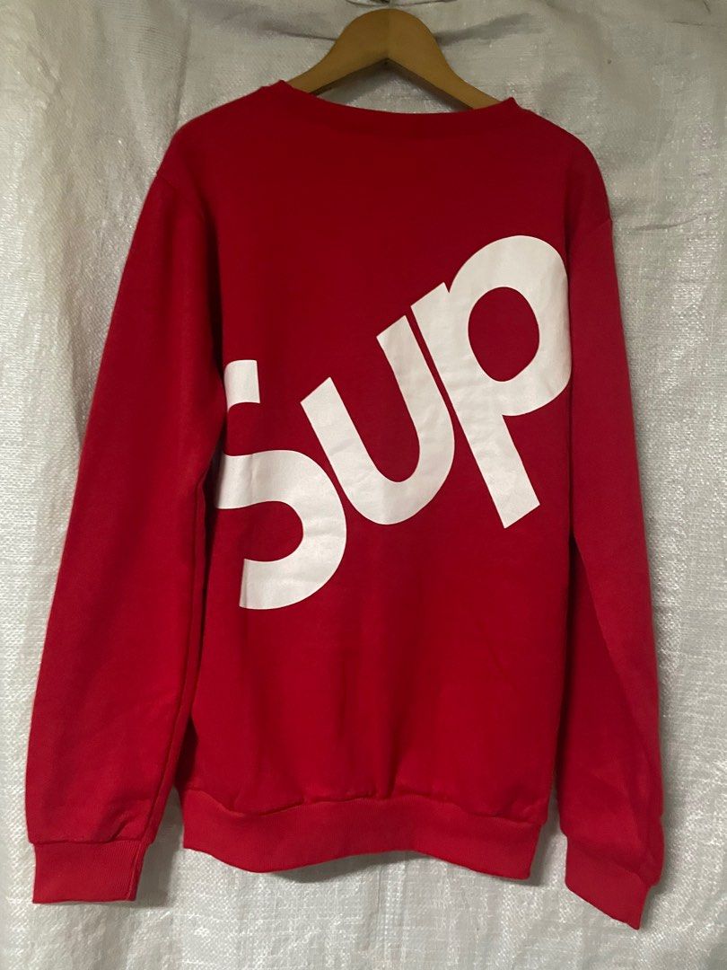 看備註）美國製 SUPREME 大學t(B, 他的時尚, 上衣與西裝, T恤、Polo衫在旋轉拍賣