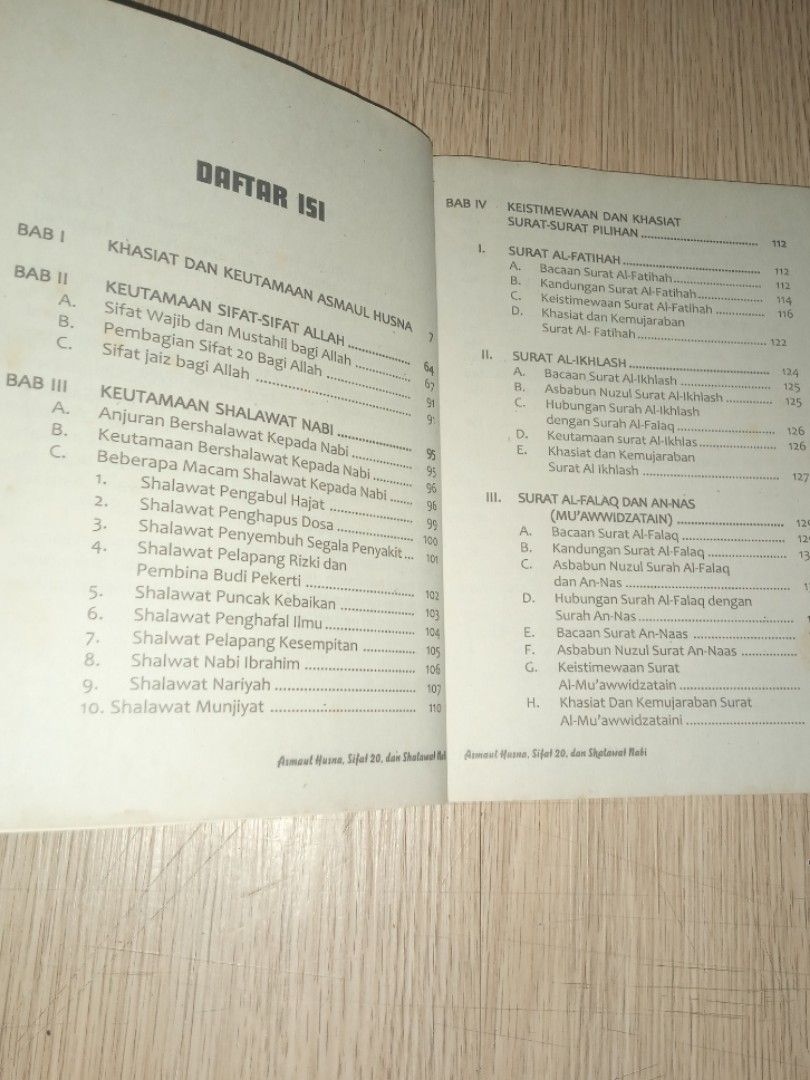 Asmaul husna,sifat 20 dan Shalawat Nabi, Buku & Alat Tulis, Buku di ... Asmaul husna,sifat 20 dan Shalawat Nabi, Buku & Alat Tulis, Buku di ...