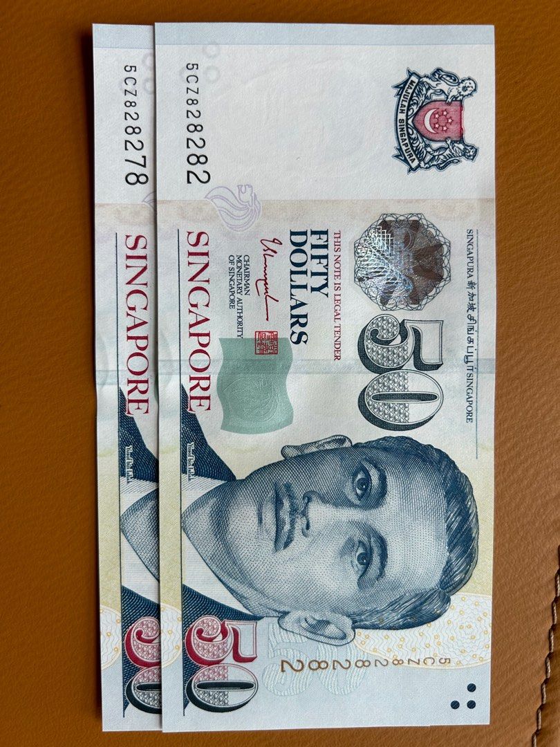 Auspicious no. $50 notes, Hobbies & Toys, Memorabilia & Collectibles ...
