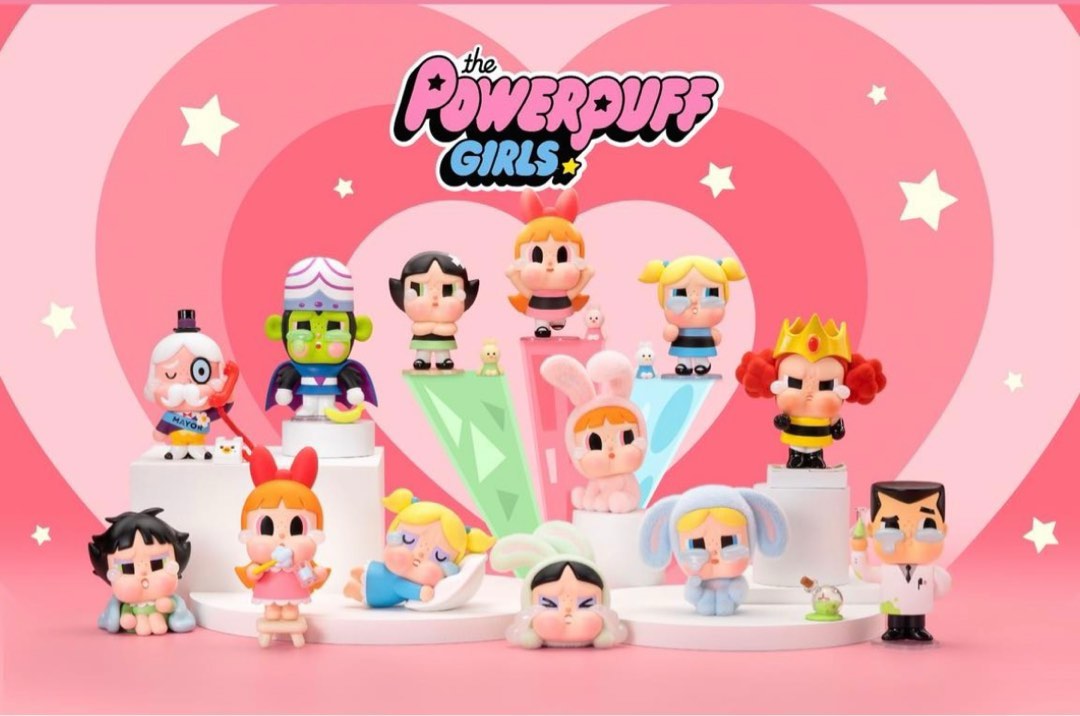 Authentic Popmart Powerpuff Girls Crybaby (Bubbles / Blossom ...