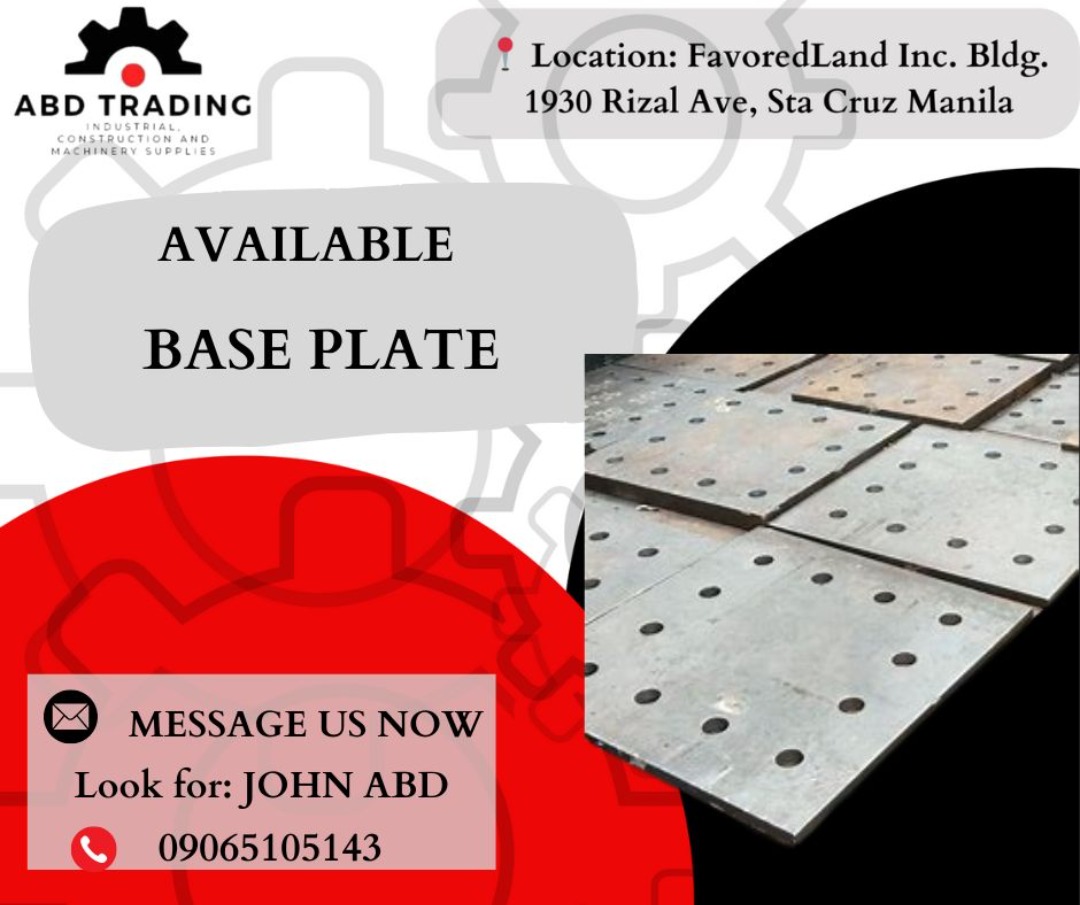 BASE PLATE, Commercial & Industrial, Construction & Building Materials ...