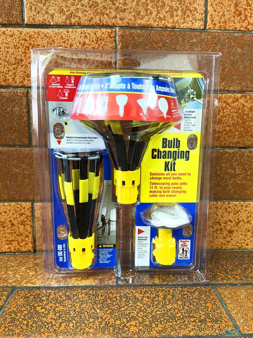 Bayco Deluxe Light Bulb Changer Kit LBC-600, Furniture & Home Living ...
