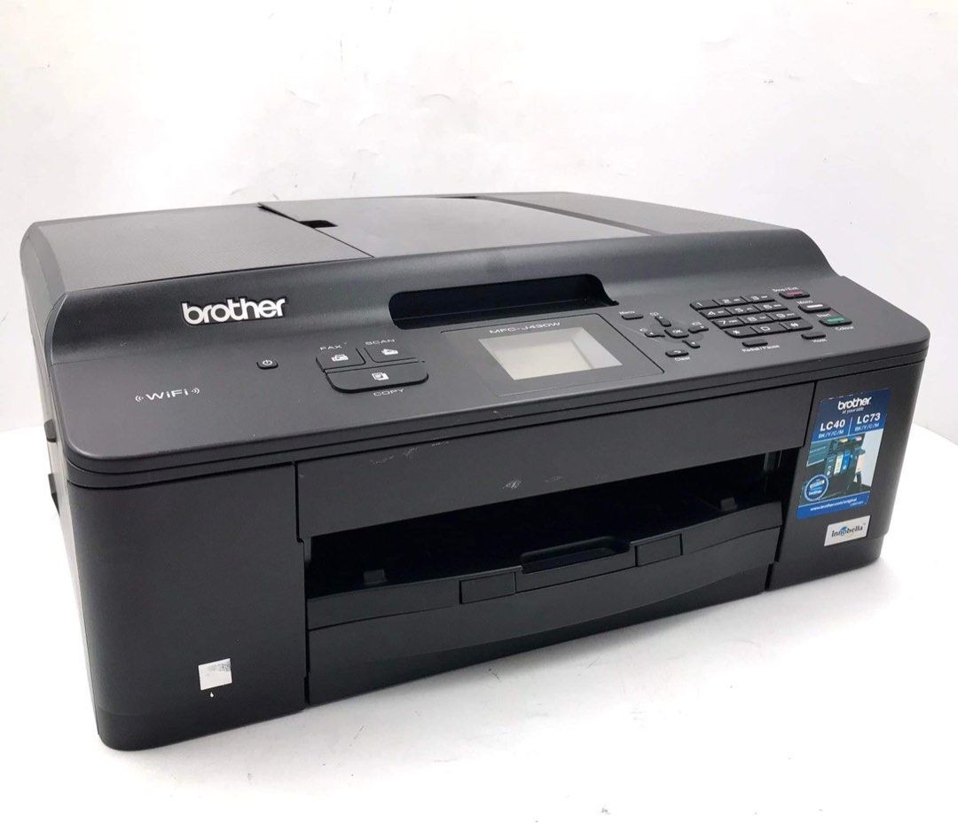 BROTHER MFC-J430W Inkjet All-in-One Wireless Printer Wifi Ready ...