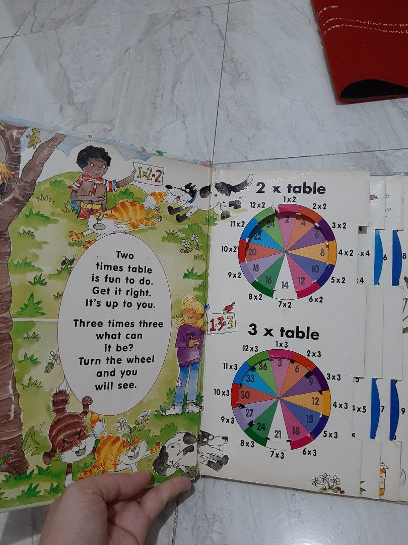 Buku dial a times table, Buku & Alat Tulis, Buku Anak-Anak di Carousell