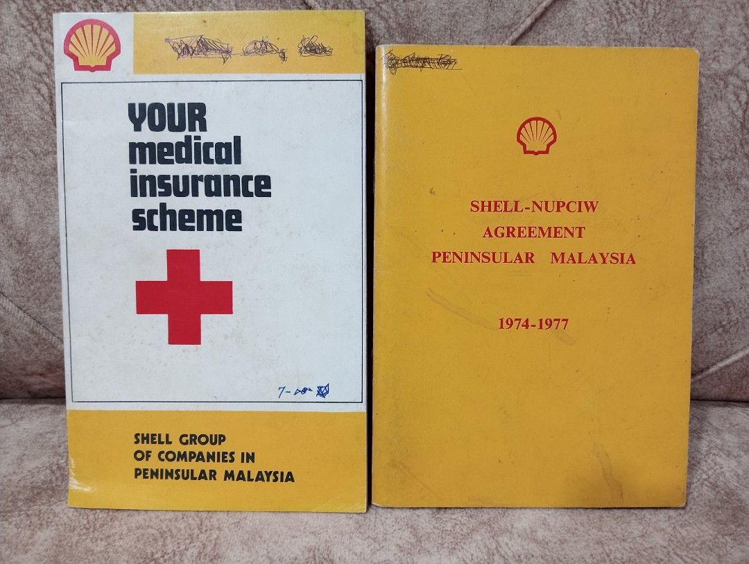 Buku lama shell Ada conteng sedikit RM10 DFOD, Hobbies & Toys ...