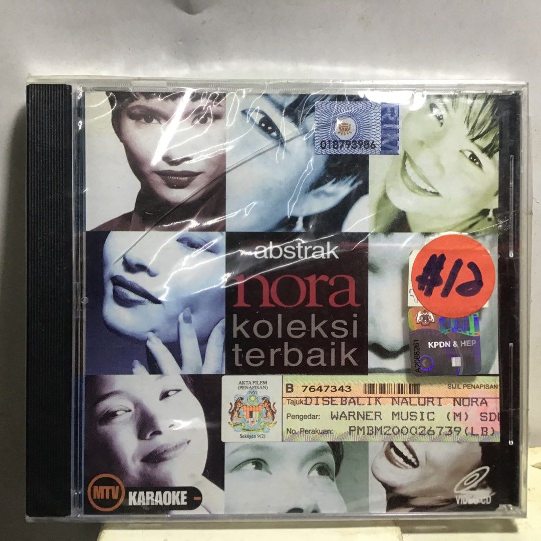 CD VCD Nora - Abstrak - Koleksi Terbaik OOP 2000 PRESS KARAOKE Anubis Malay Pop Melayu , Hobbies ...