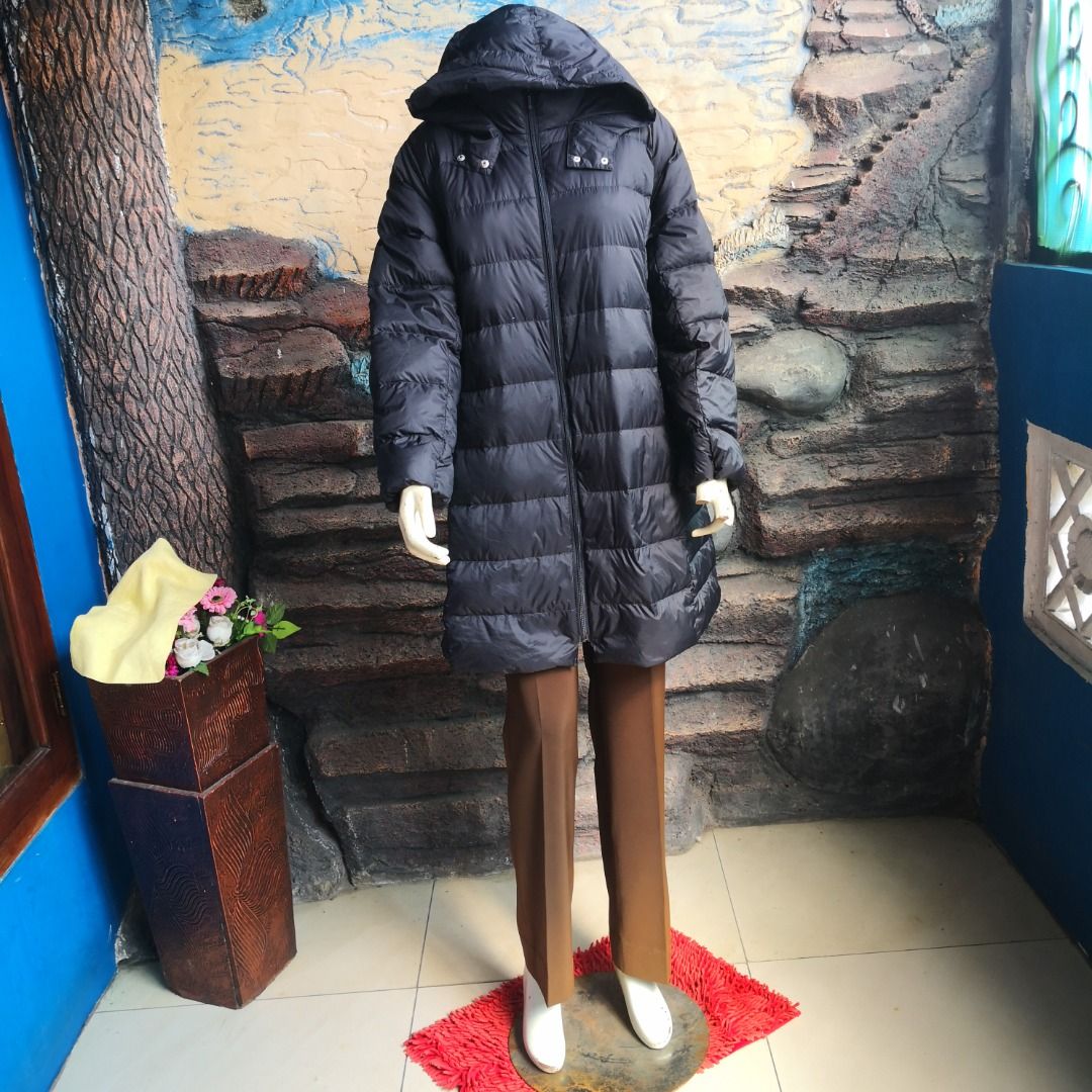 CLOSSHI Winter Jacket Bulu Angsa Sepaha / Jaket Gelembung Puffer Bulang ...