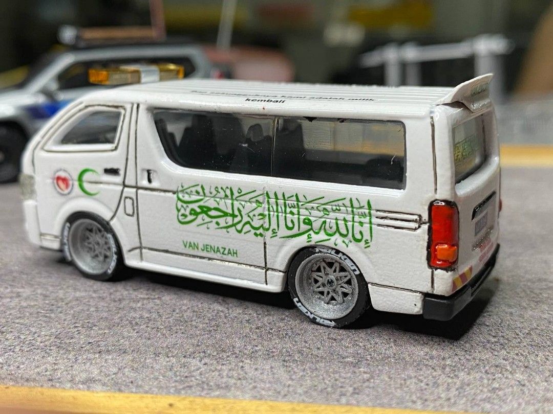 Custom Takara Tomy Hi Ace Van Jenazah Modified, Hobbies & Toys, Toys ...