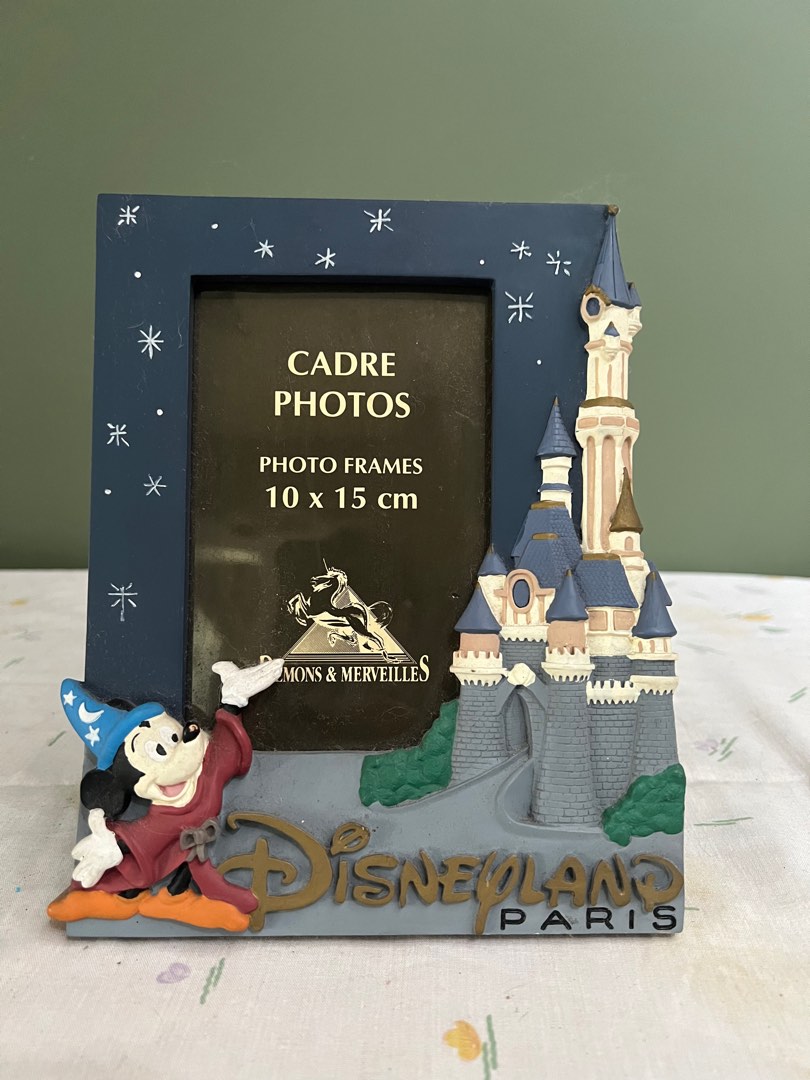 Disneyland Paris Photo Frame, Furniture & Home Living, Home Decor ...