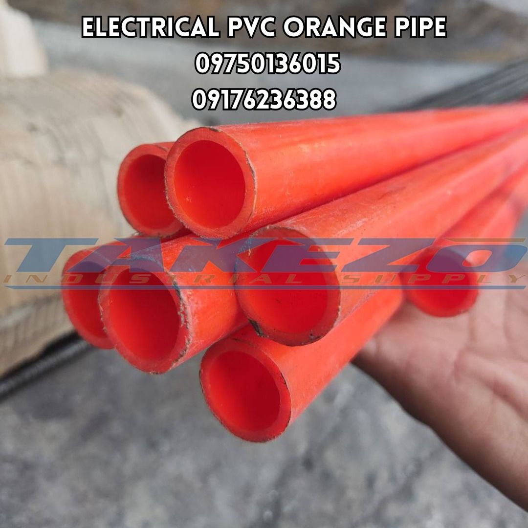 Electrical PVC Orange Pipe, Commercial & Industrial, Industrial ...